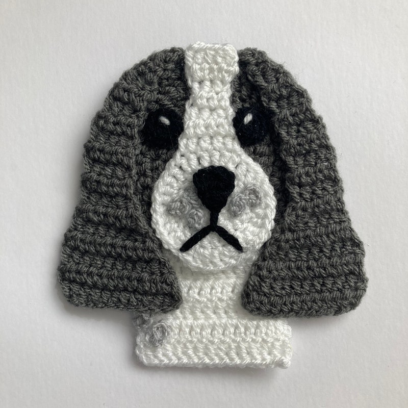 Dog Face Pattern Crochet - Etsy UK