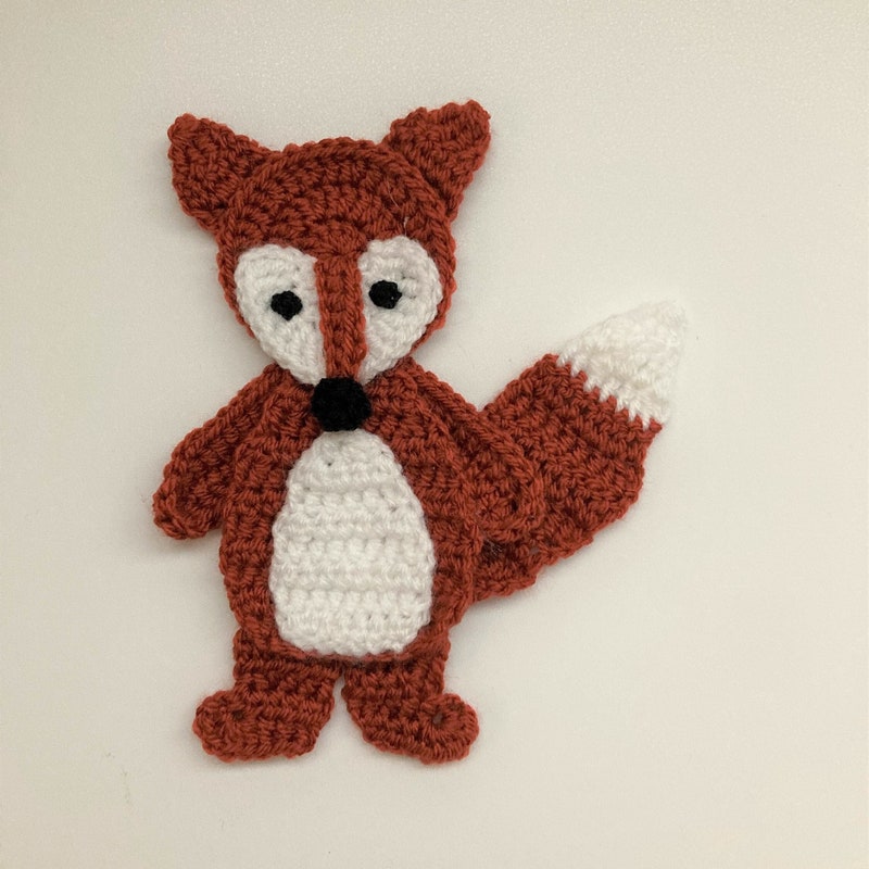 Fox Applique - Etsy