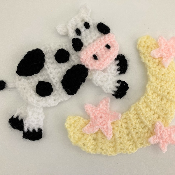 Cow Applique - Etsy