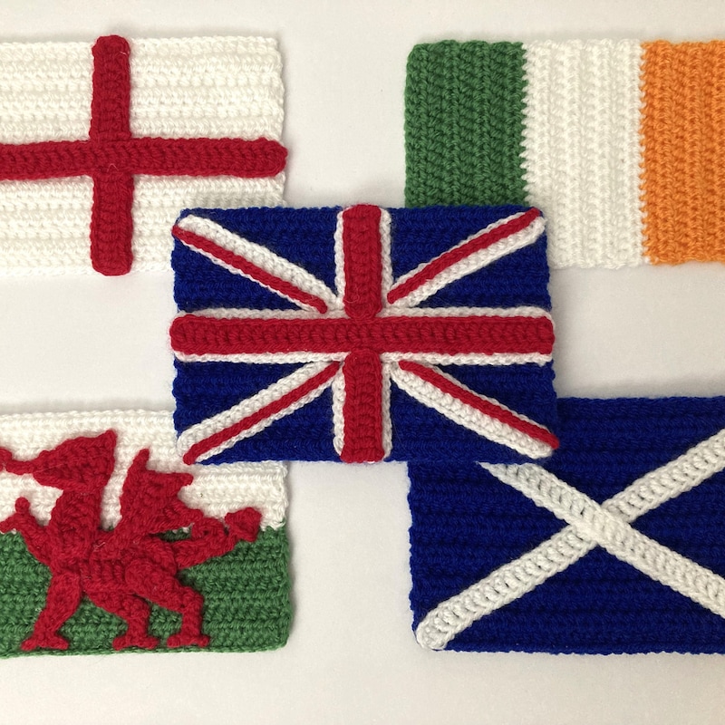 Flag Crochet Pattern - Etsy