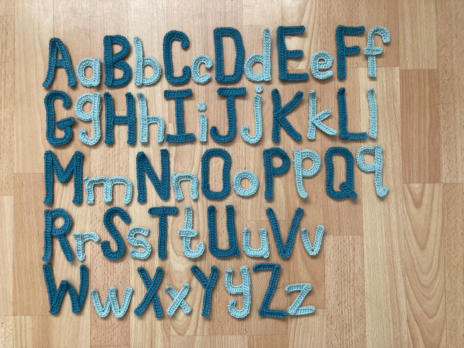 Alphabet Applique Crochet Applique Pattern Instant Pdf Download - Etsy