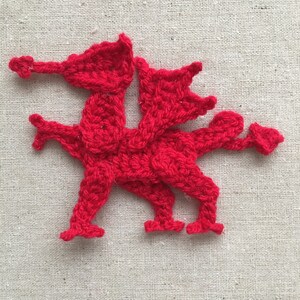 Crochet Pattern - Wales Flag - Instant Pdf Download - Etsy UK