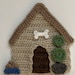 Dog House Crochet Applique Pattern Instant Pdf Download - Etsy UK