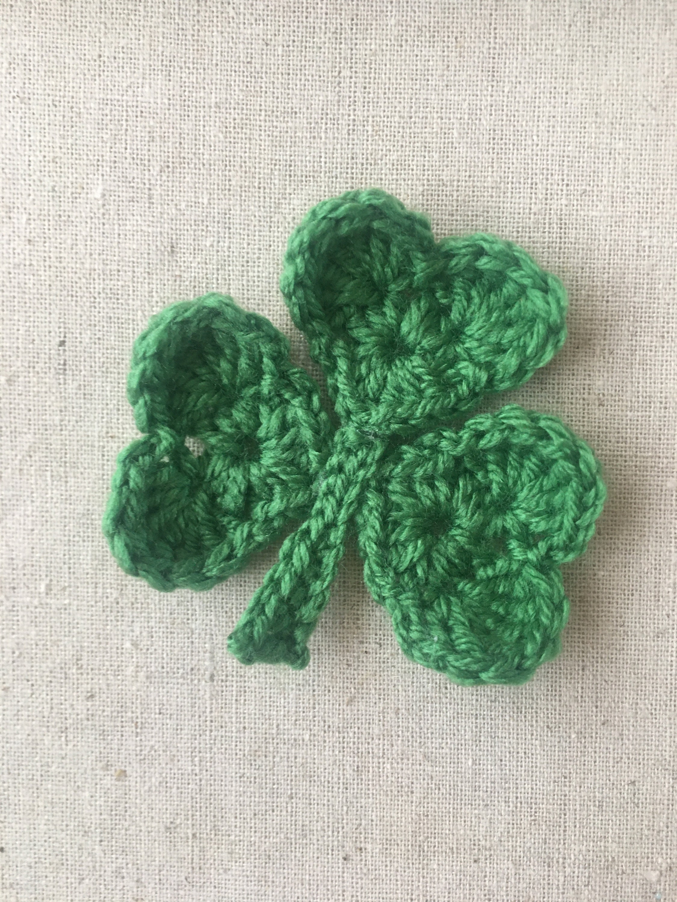 Crochet Pattern - Ireland Flag With Shamrock - Instant Pdf Download - Etsy