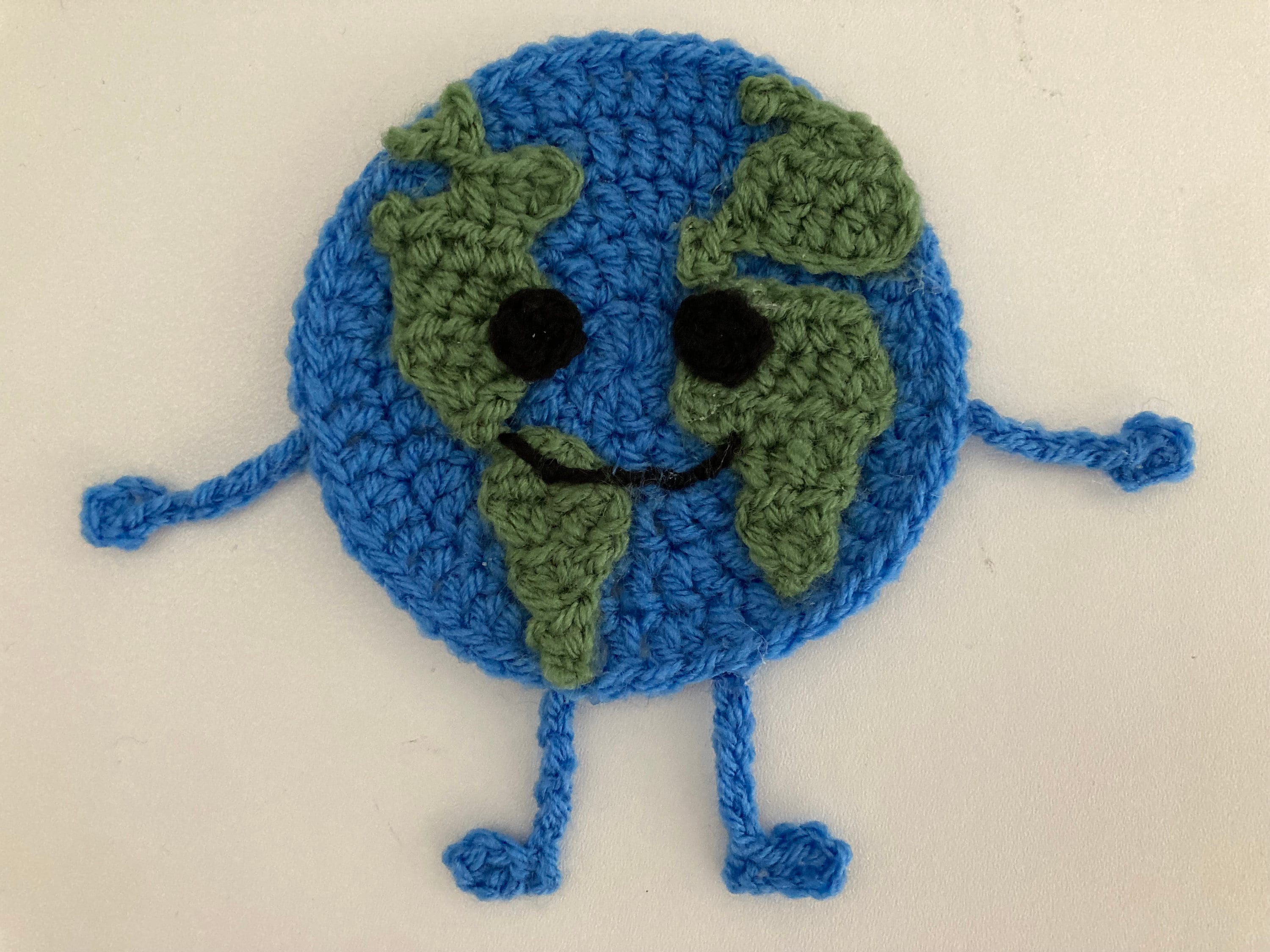 Earth Crochet Applique Pattern Instant Pdf Download - Etsy