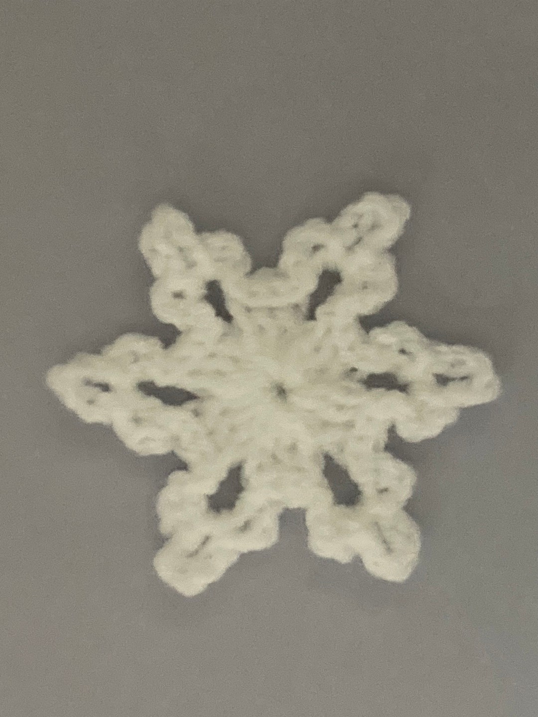 Snowflake Crochet Applique Pattern Instant Pdf Download - Etsy
