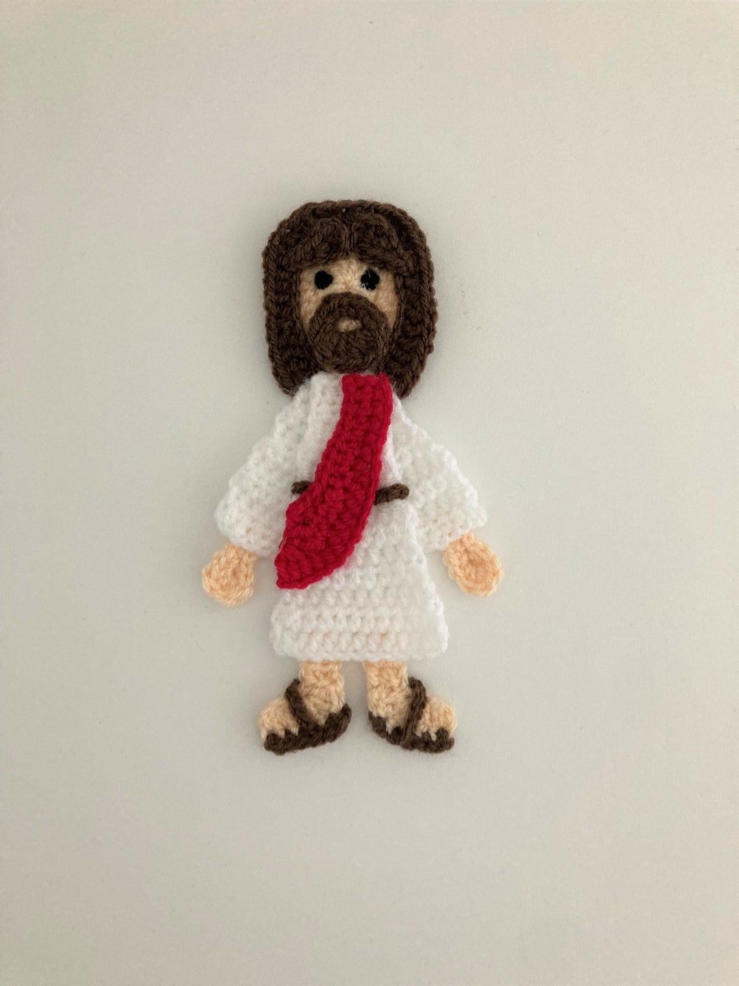 Jesus Crochet Applique Pattern Instant Pdf Download - Etsy