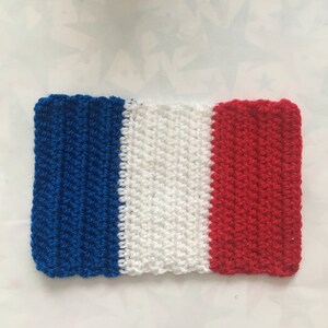 Crochet Pattern - France Flag With Eiffel Tower - Instant Pdf Download ...