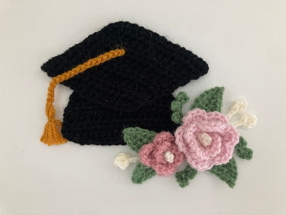 Graduation Crochet Applique Pattern Instant Pdf Download - Etsy