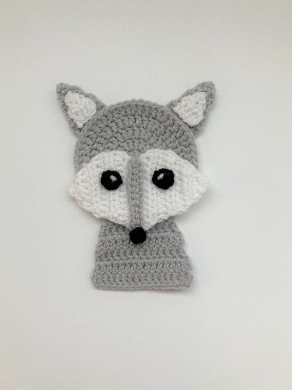 Fox Head Crochet Applique Pattern Instant Pdf Download | Etsy
