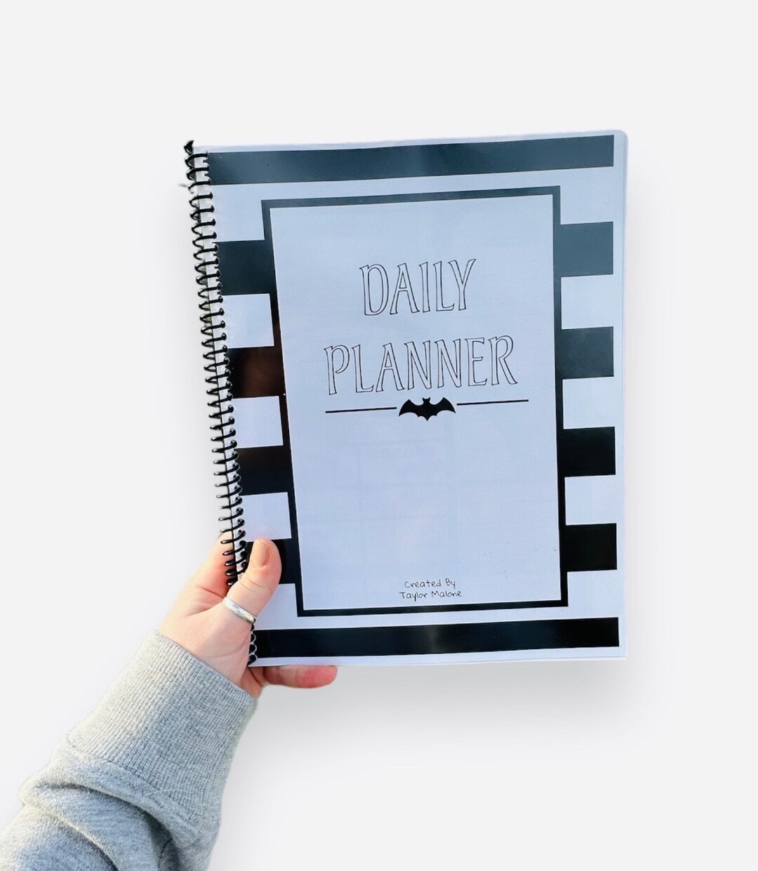 Gothic Daily Planner - Etsy