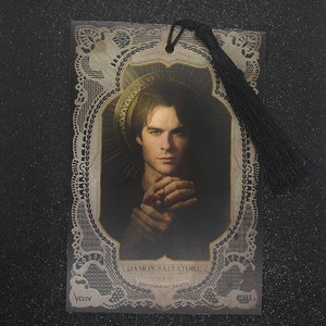 Tvd Bookmark the Originals Bookmark Klaus Mikaelson - Etsy