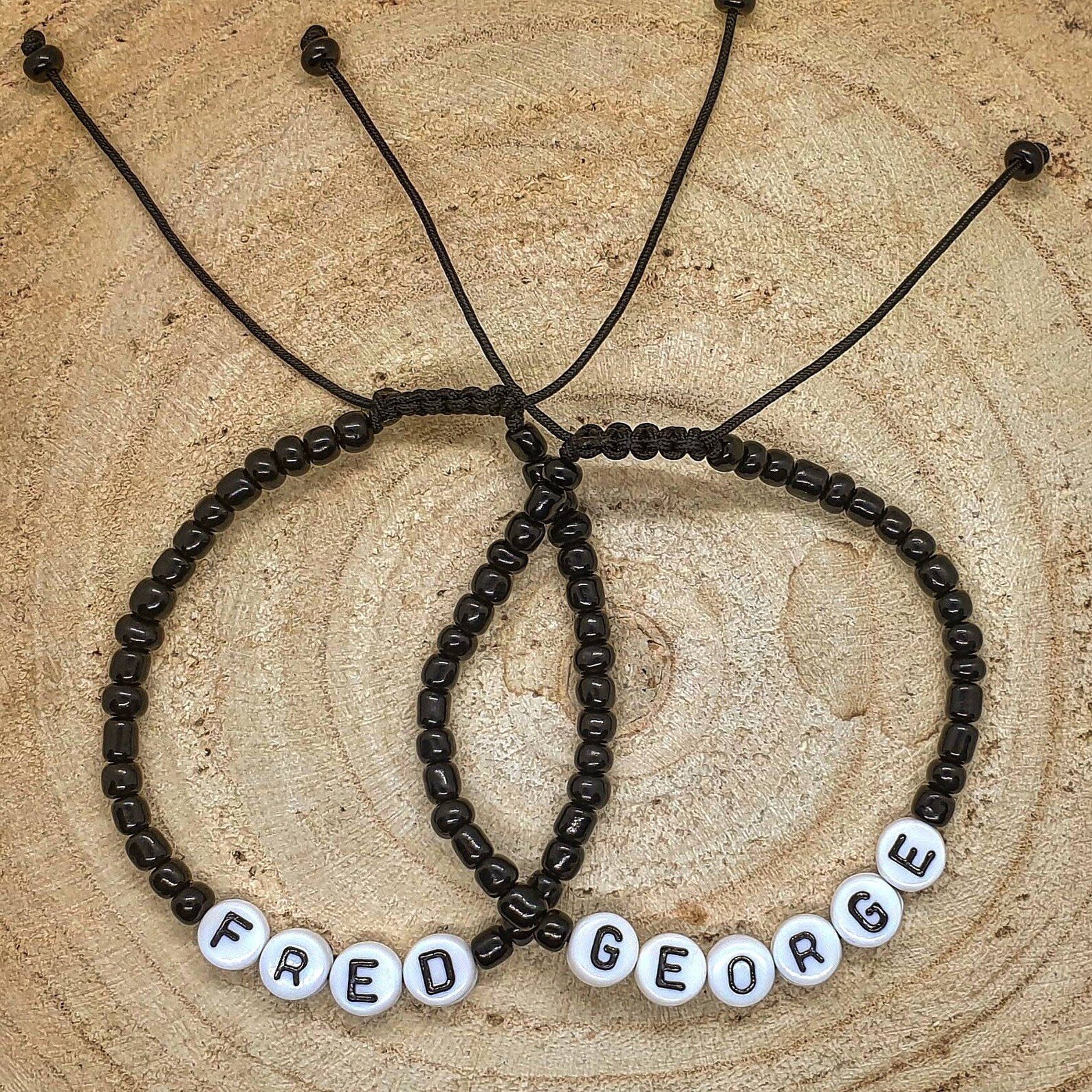 Fred and George Bracelets Set Fred Weasley Bracelet George | Etsy