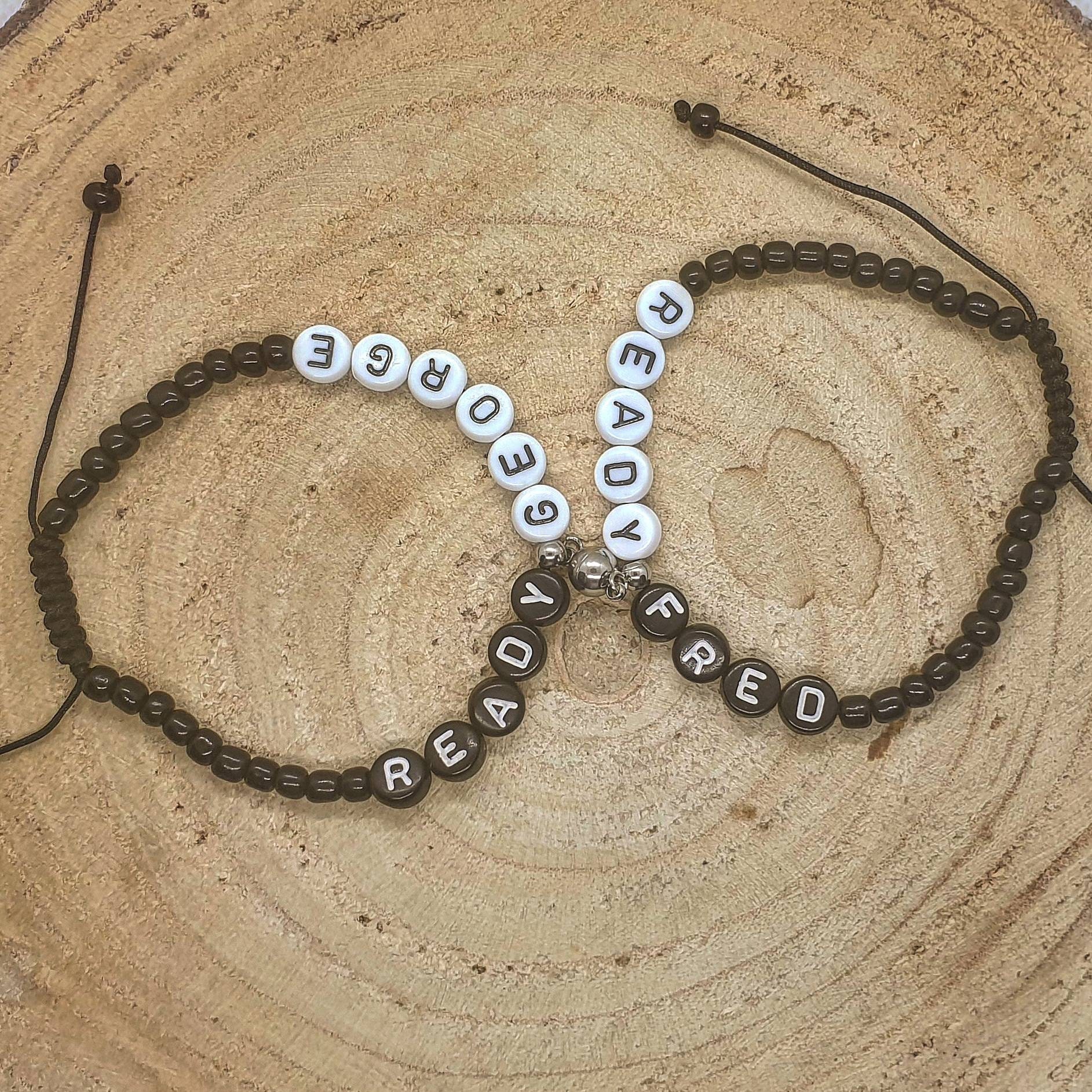 Fred and George Bracelets Set Fred Weasley Bracelet George | Etsy