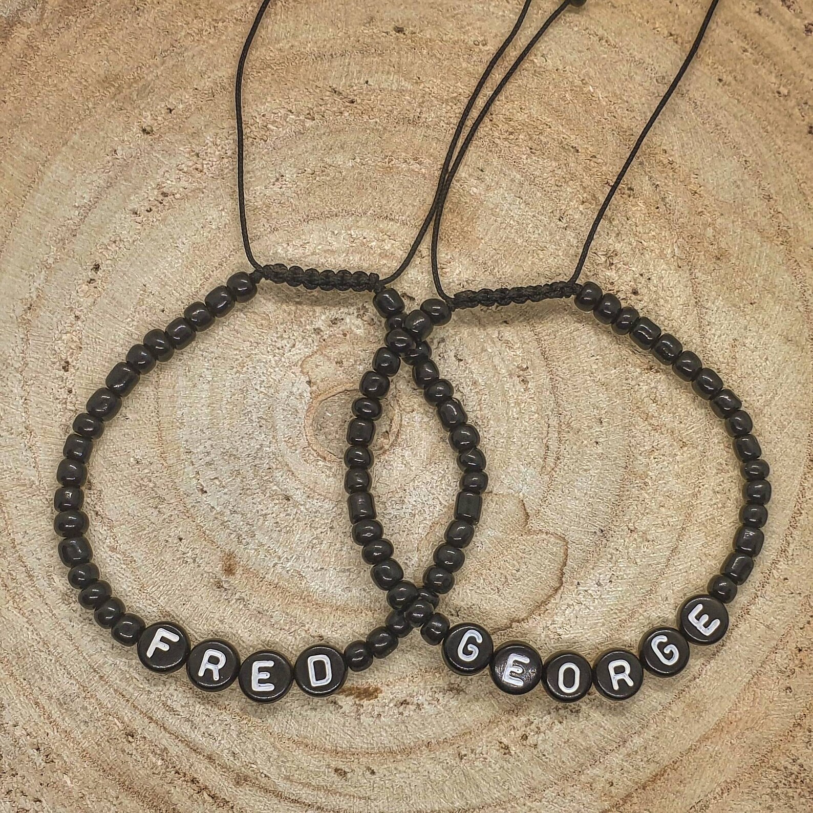 Fred and George Bracelets Set Fred Weasley Bracelet George | Etsy