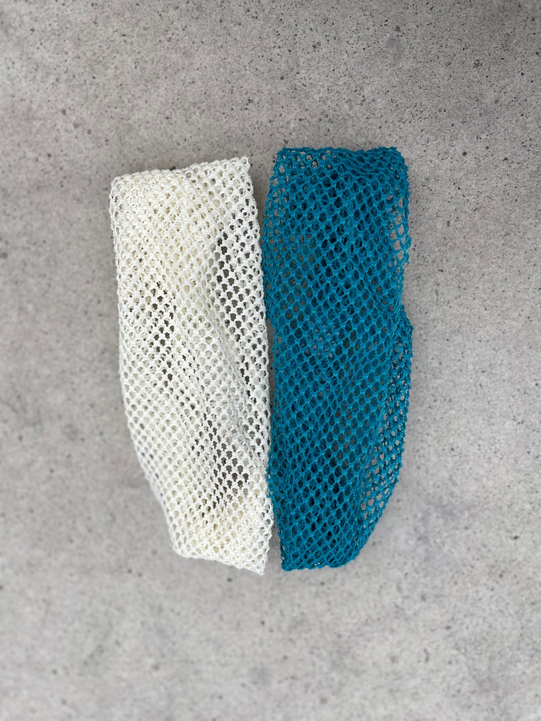 Stretch 2 Pack Mesh Elastic Stretch Head Wrap Headband Mesh Head Wrap ...