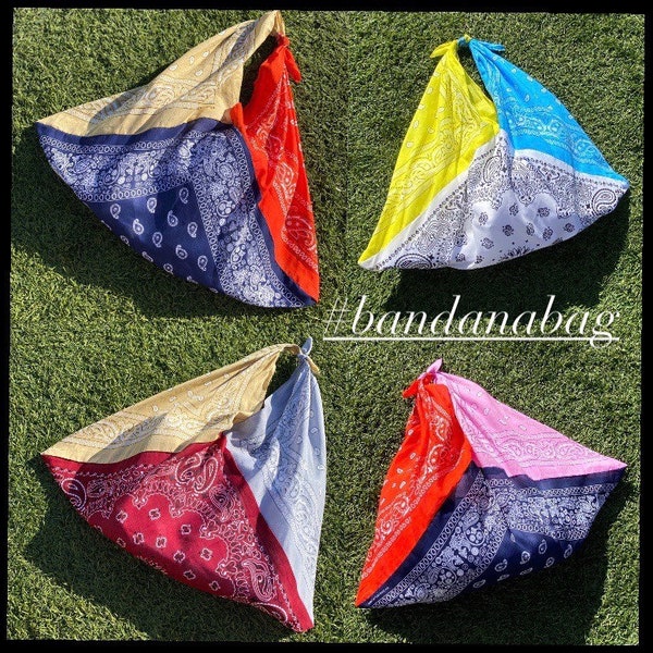 Handkerchief Bag - Etsy