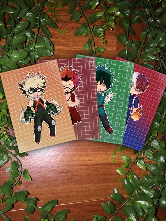 MHA Chibi Prints A6 Prints - Etsy