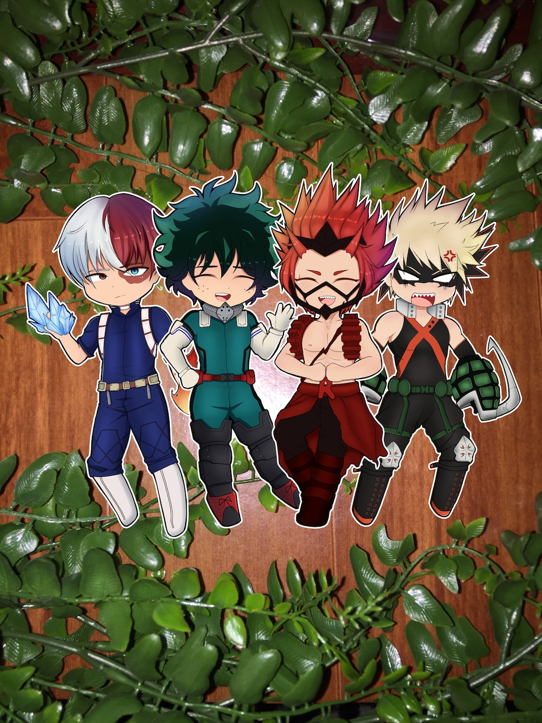 Various MHA Stickers Hand-cut Stickers - Etsy Australia