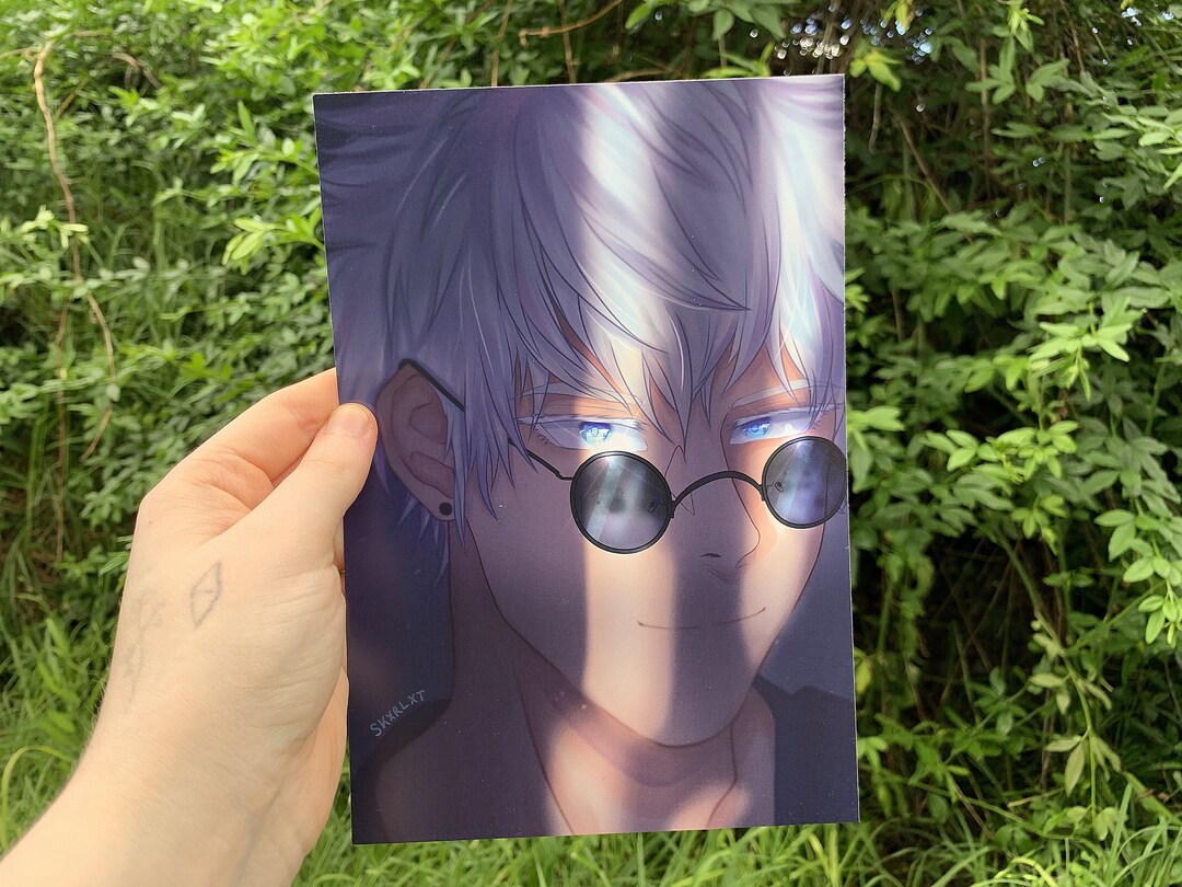 Gojo Satoru Shadows | A5 Glossy Prints - Etsy