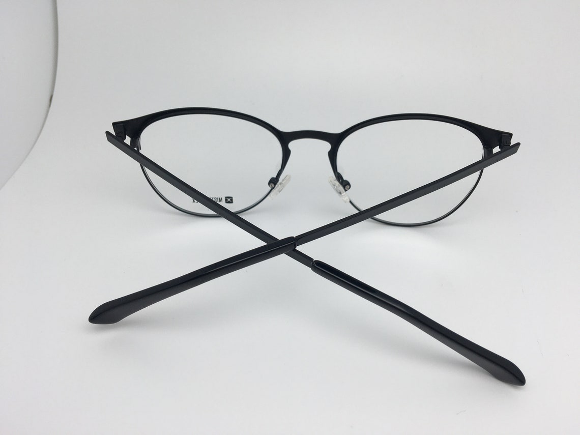 Mister Spex Black Optical Frame Mens Womens Etsy