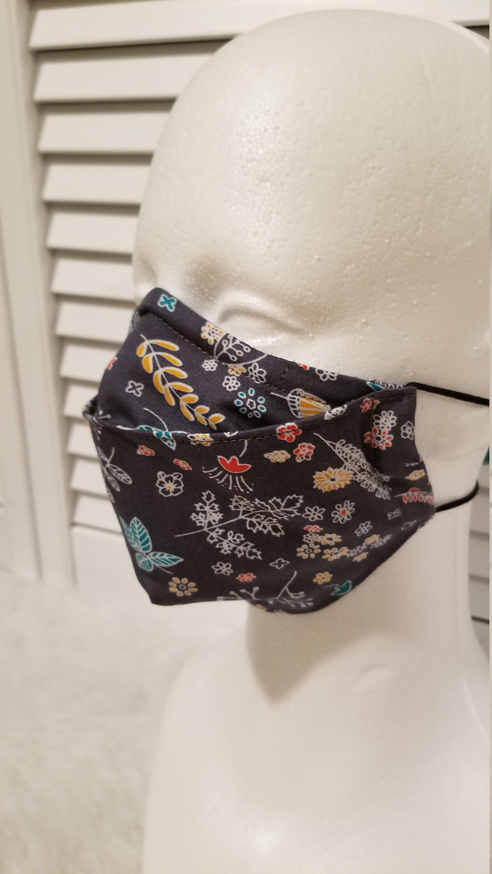 Made-to-order 3D COTTON FACE MASK Nose Bridge Wire Filter | Etsy