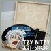 Customizable Hand Painted Anime Fanart 12 Vinyl Record Vinyl Record ...
