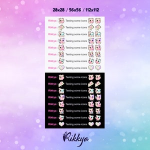 Twitch Sub Emote - Giga Pack Pastel Cow - Instant Download / P2U ...