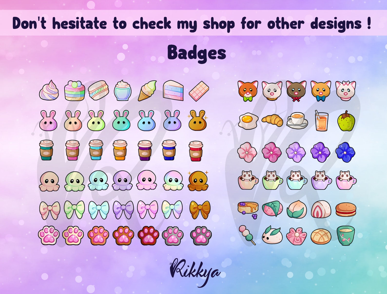 Twitch Emote Brown Mouse Pack 1 Instant Download / P2U. Premade Stream ...