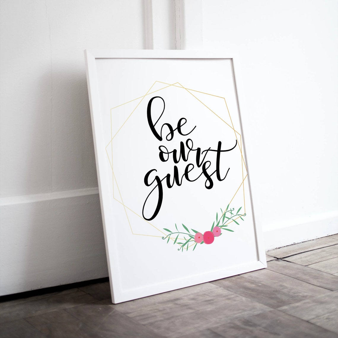 Be Our Guest Template Digital Wedding Invitation Guest | Etsy