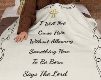 Scripture Baby Blanket - Etsy