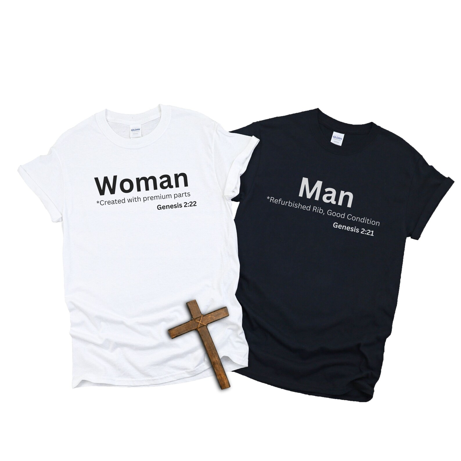 Christian T-shirt for Faith Based Couples/matching His and Hers Shirts ...