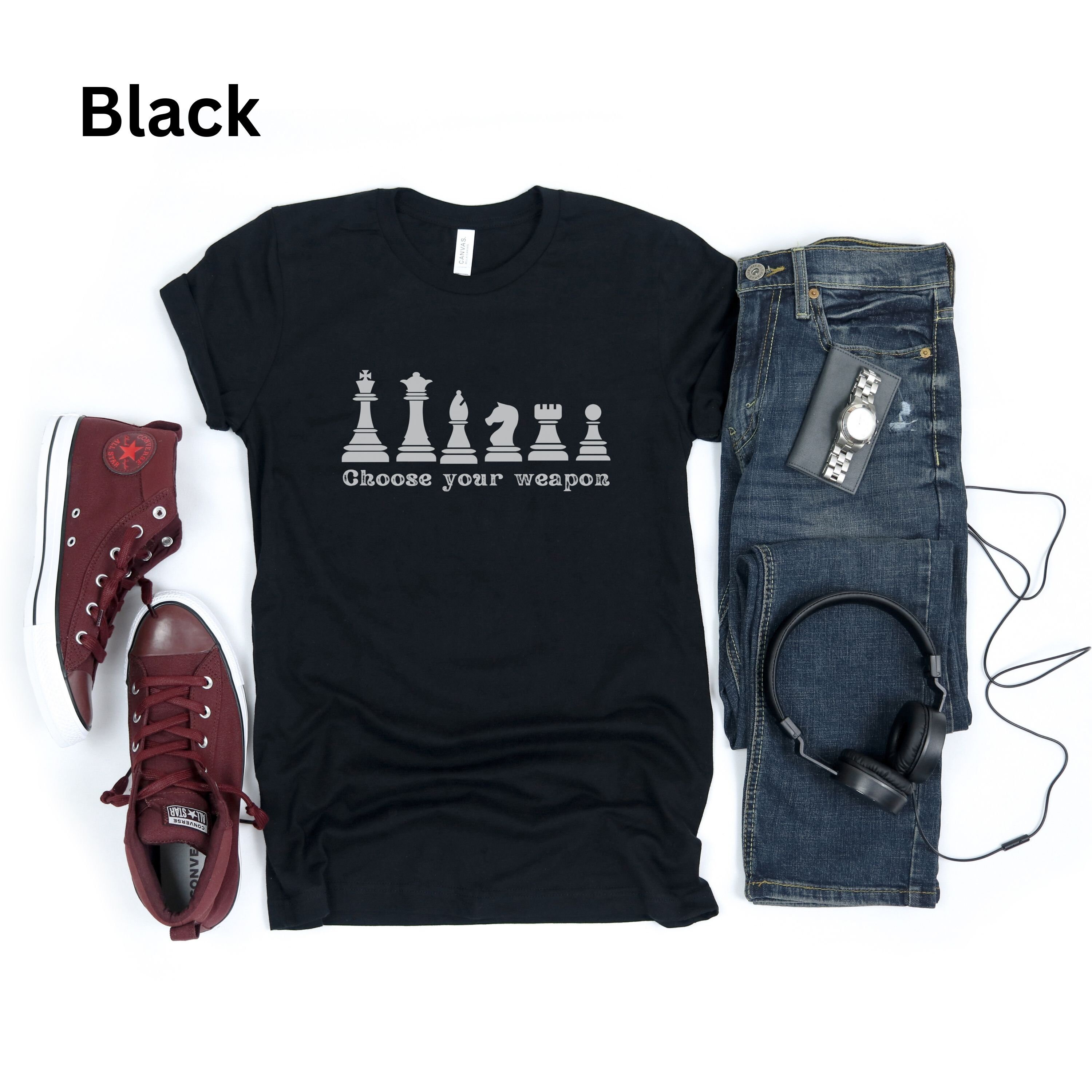 Chess T-shirt/funny Shirt for Chess Player/chess Pawn Tee/men's T-shirt ...