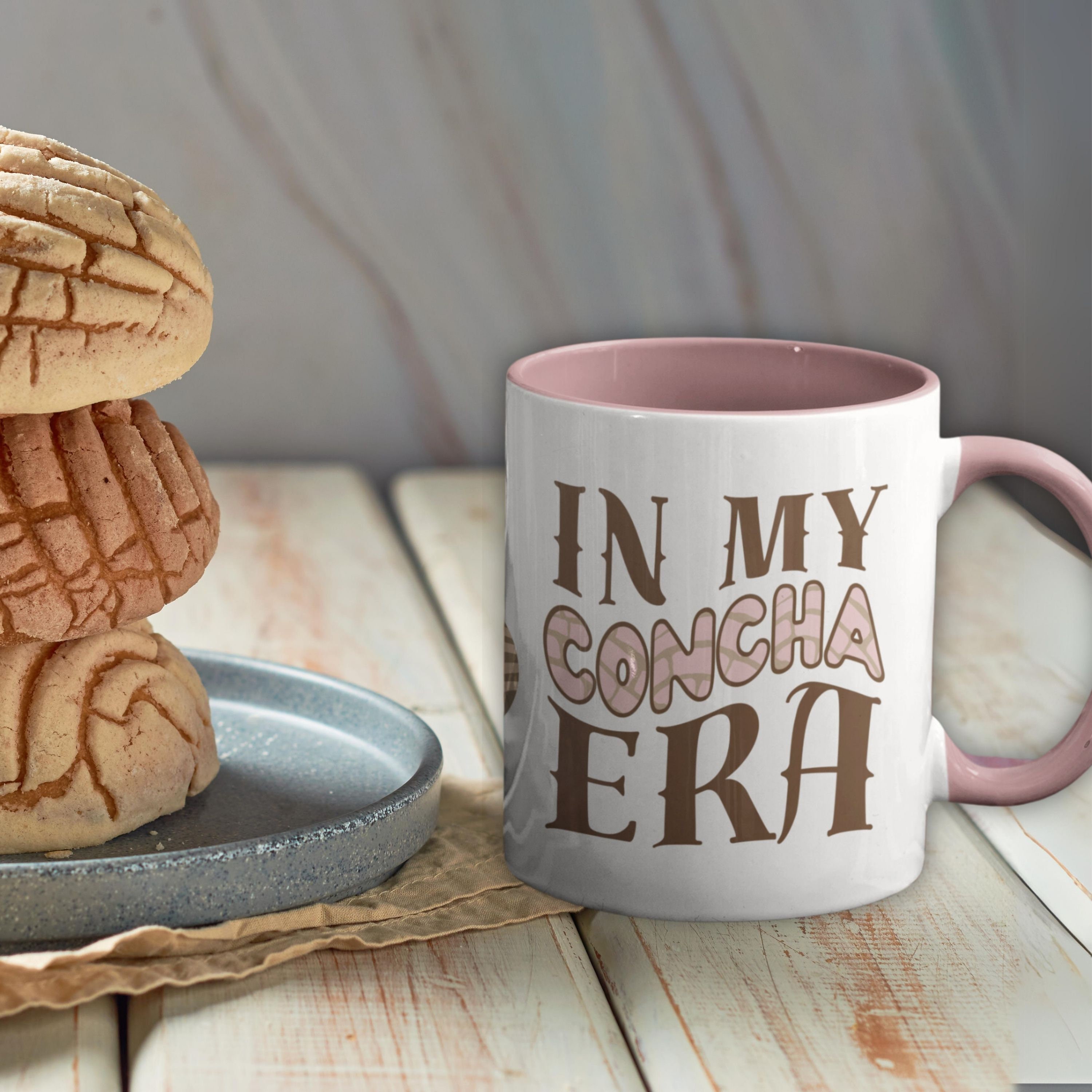 Funny Concha Mug Unique Gift for Mexican Sweet Bread Lovers-accent ...