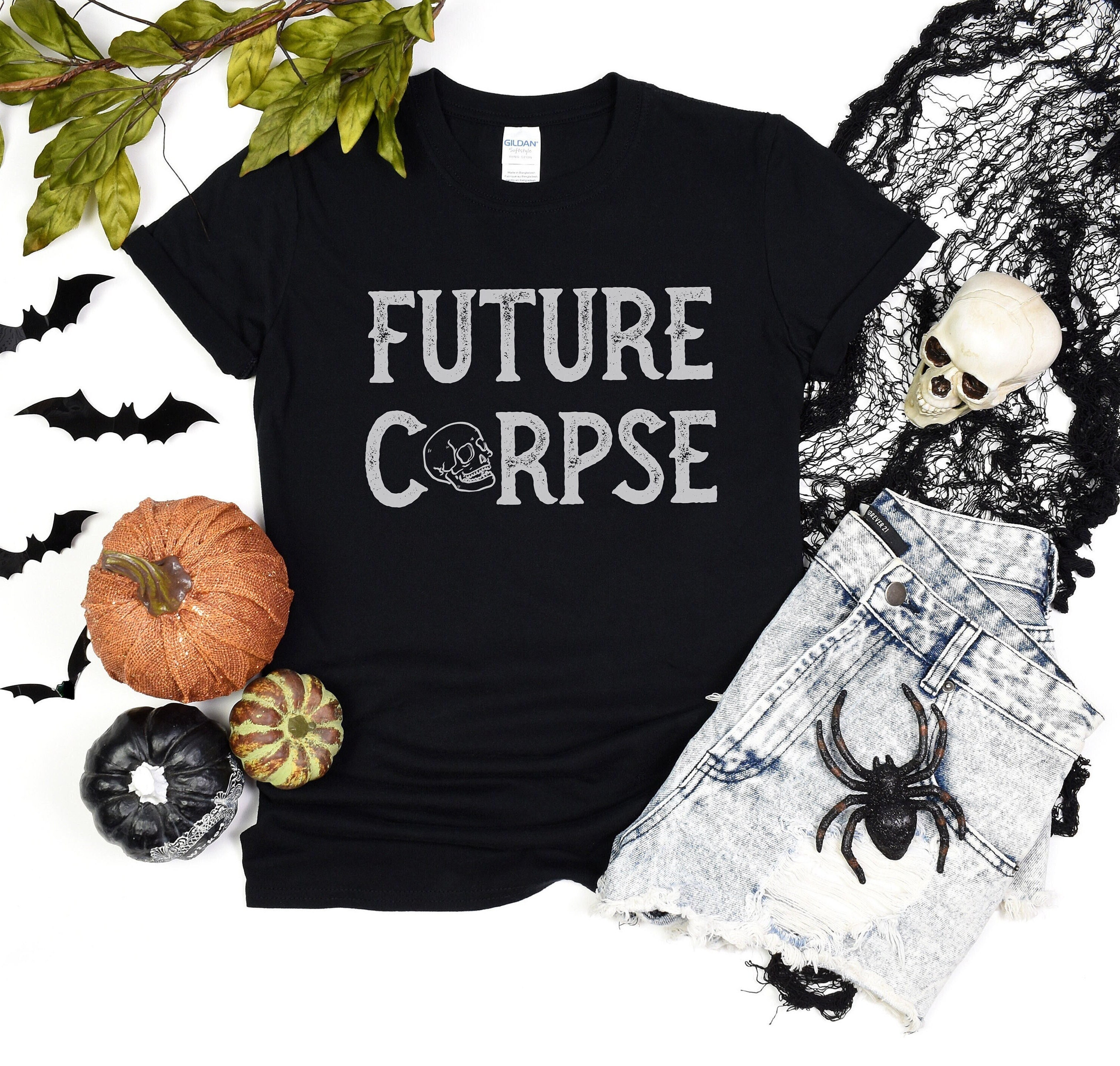 Future Corpse Shirt Womens Halloween T Shirt Fall Shirt Cute | Etsy