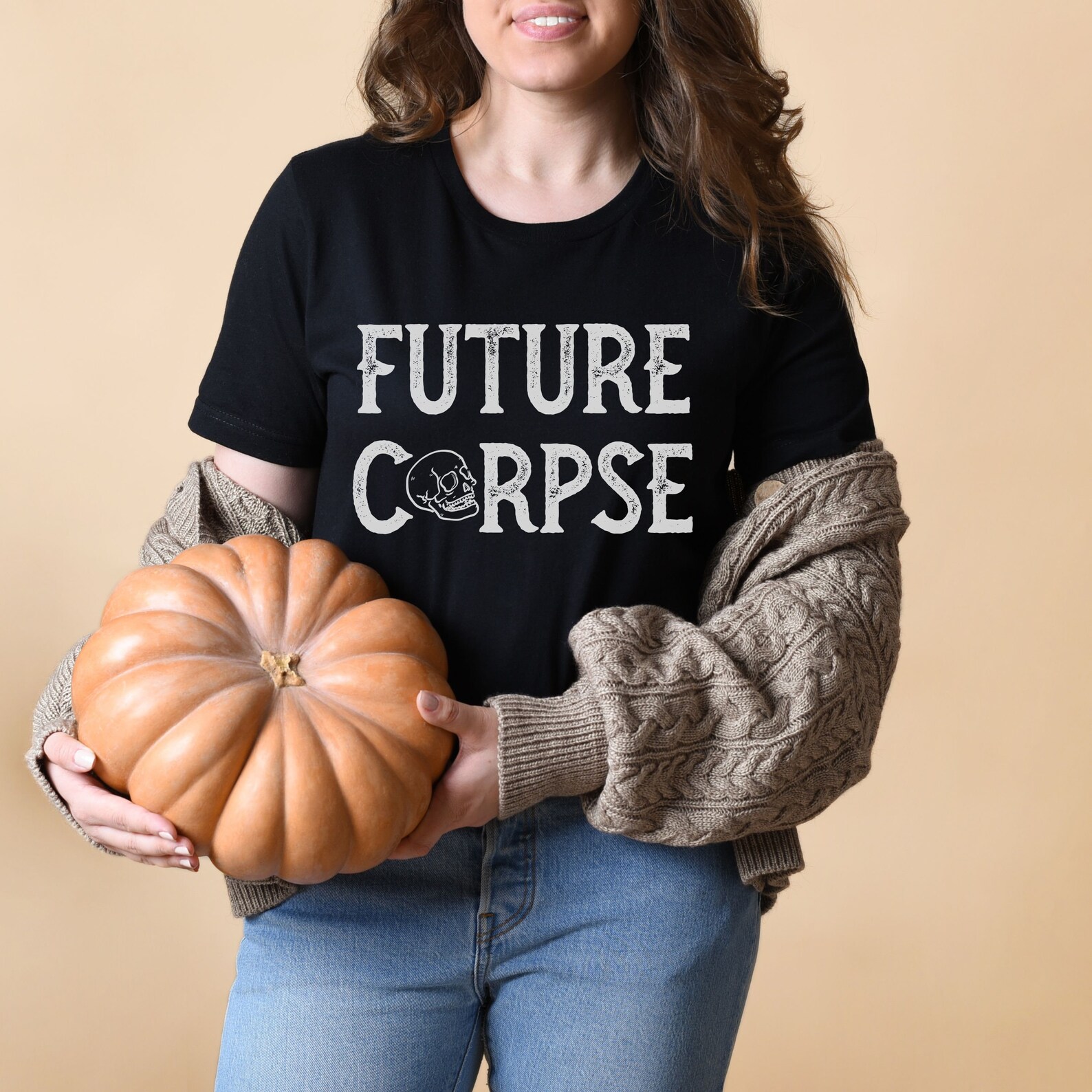 Future Corpse Shirt Womens Halloween T Shirt Fall Shirt Cute Fall Tee ...
