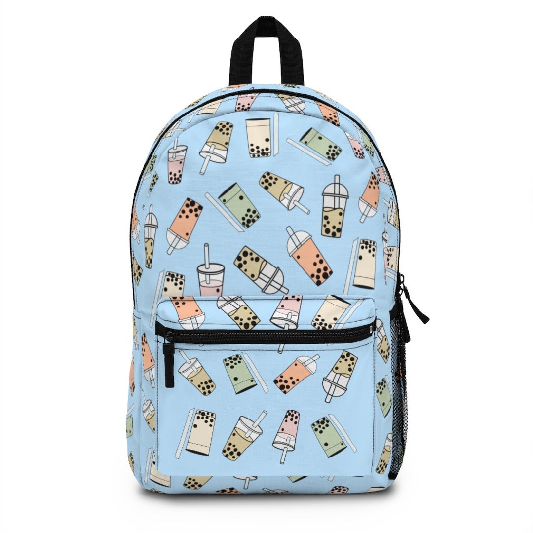 Boba Tea Backpack With Laptop Storage/milk Tea School Supplies/gift for ...