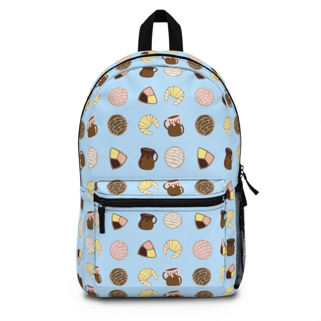 Pan Dulce Backpack/mexican Sweet Bread Backpack/concha Book Bag/mexican ...