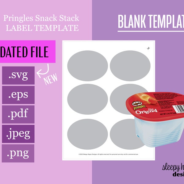 Cup Sticker Template - Etsy