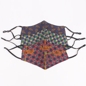 Print Pattern Neck Ties Bow Tie and Match Face Mask Set,adult Mask and ...