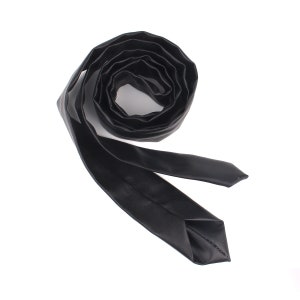 Leather Neck Tie Cap Setblack Ties for Menslim Necktiegroom - Etsy