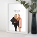 The Office TV Show Michael Scott Goodbye Card, Hand Drawn Printable ...