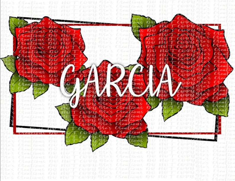 Garcia Png, Rose Name Garcia Png, Floral Rose Name Garcia Clipart ...