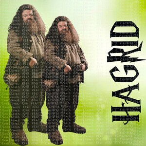 Hagrid Png Digital Download Clipart Hagrid Sublimation - Etsy