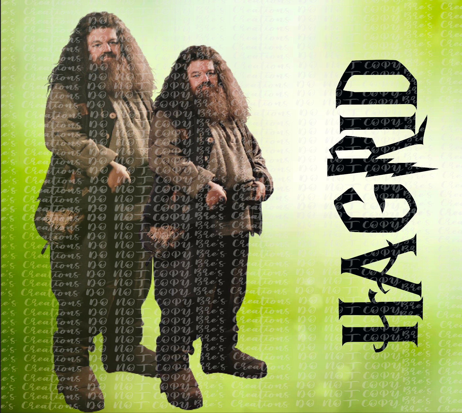 Hagrid Png, Digital Download, Clipart, Hagrid Sublimation Design, 20oz ...