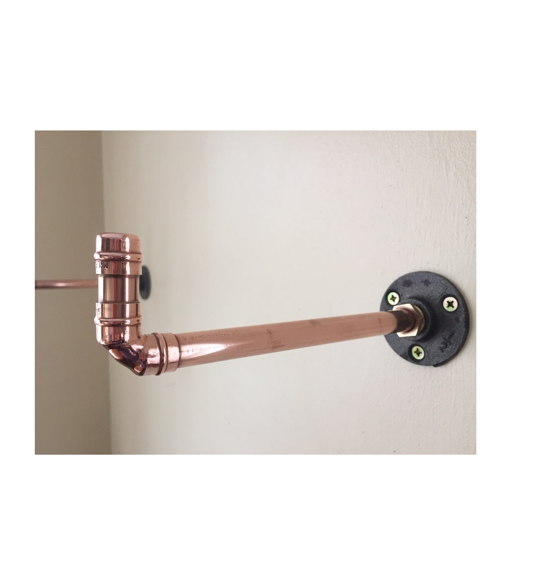 Steampunk Victorian Shelf Brackets Copper Brass With Foot - Etsy