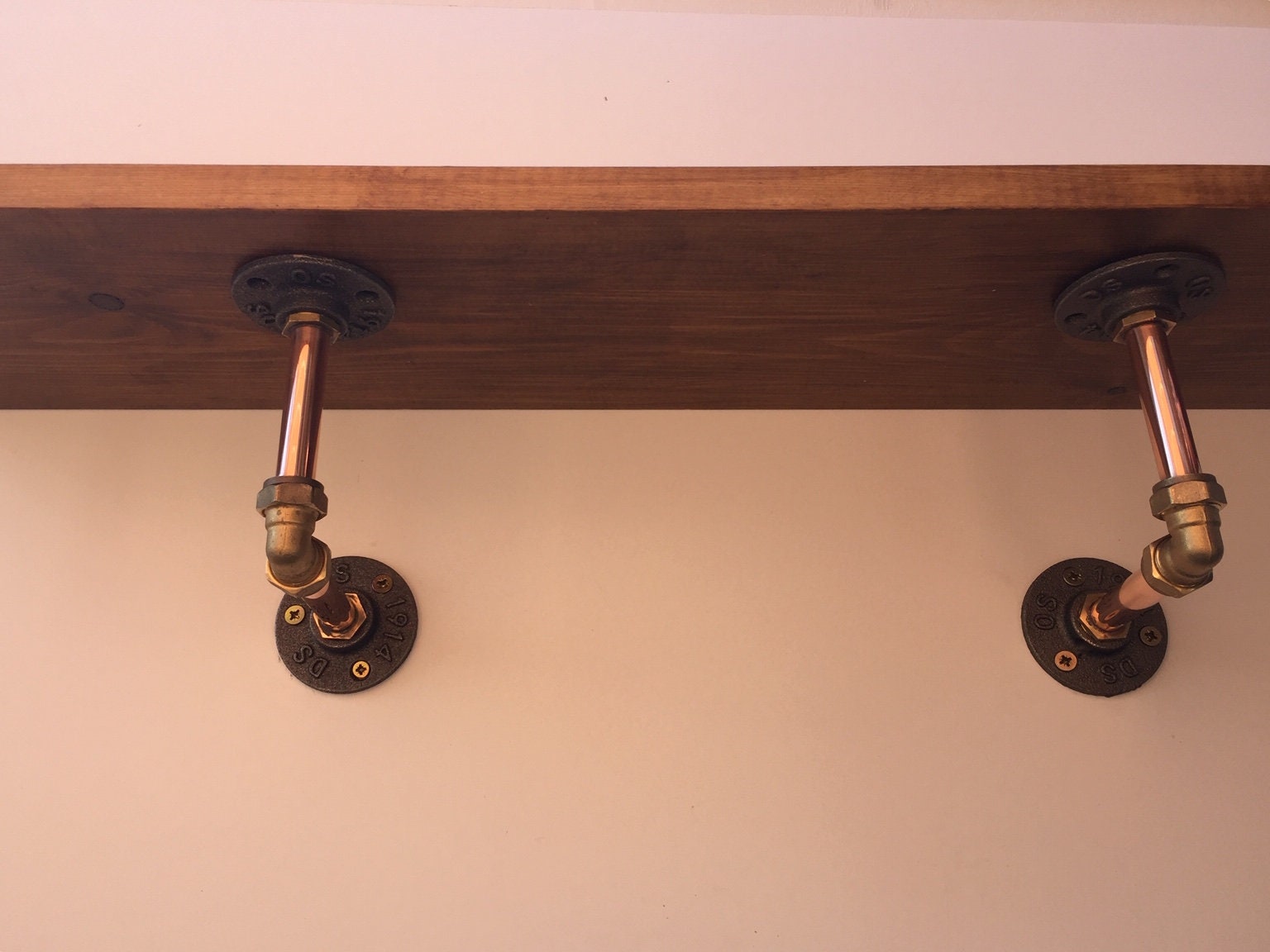 Scaffold Industrial Steampunk Victorian Shelf Brackets Copper - Etsy