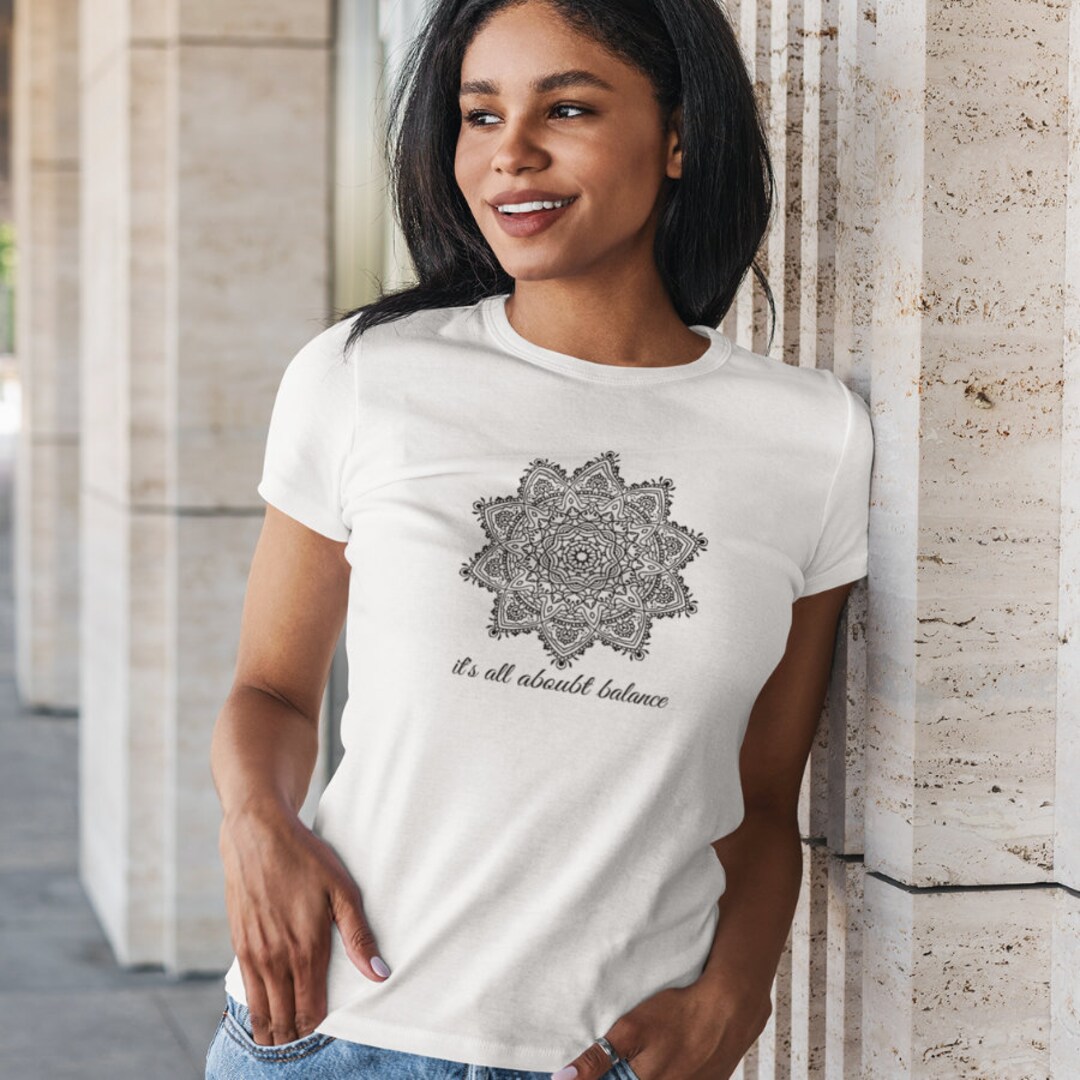Its All About Balance Women's T-shirt,mandela, Tshirt, Tee, Wellness ...