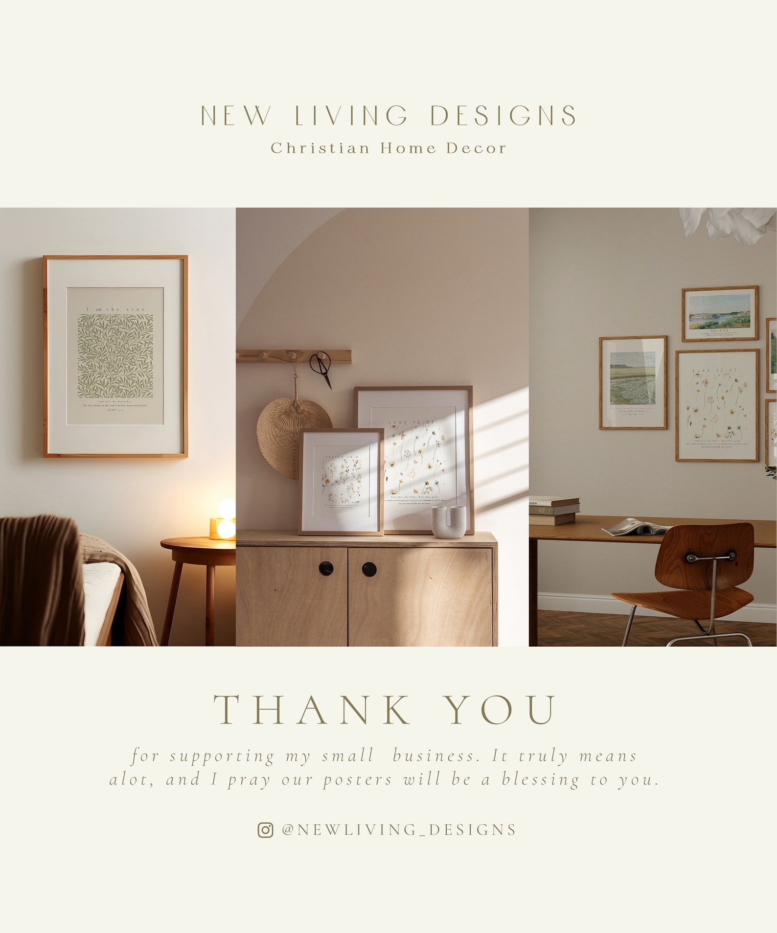 Set of 3 Hymn Collection Printable Wall Art | Digital Download | Modern ...