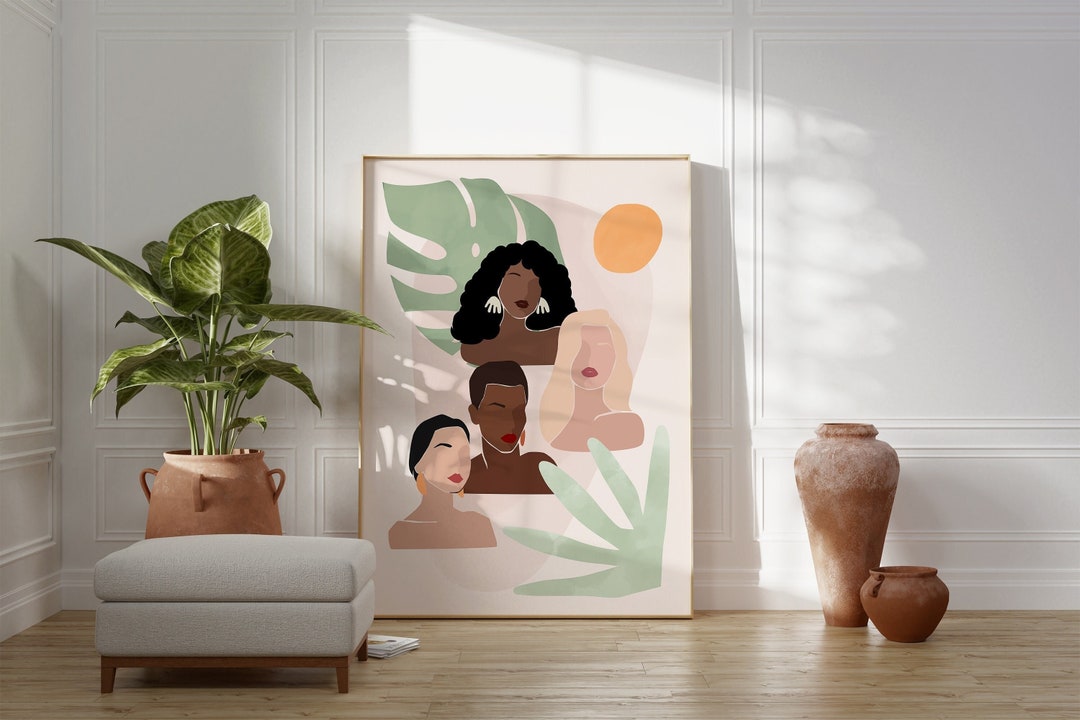 Equality Unity Poster L Botanical Prints L Printed & Shipped L Modern ...